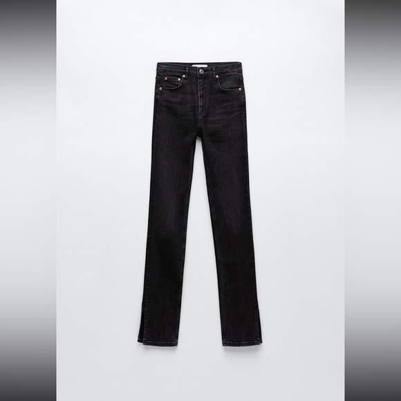 Zara | Jeans | Zara Skinny Split Hem Jeans | Poshmark